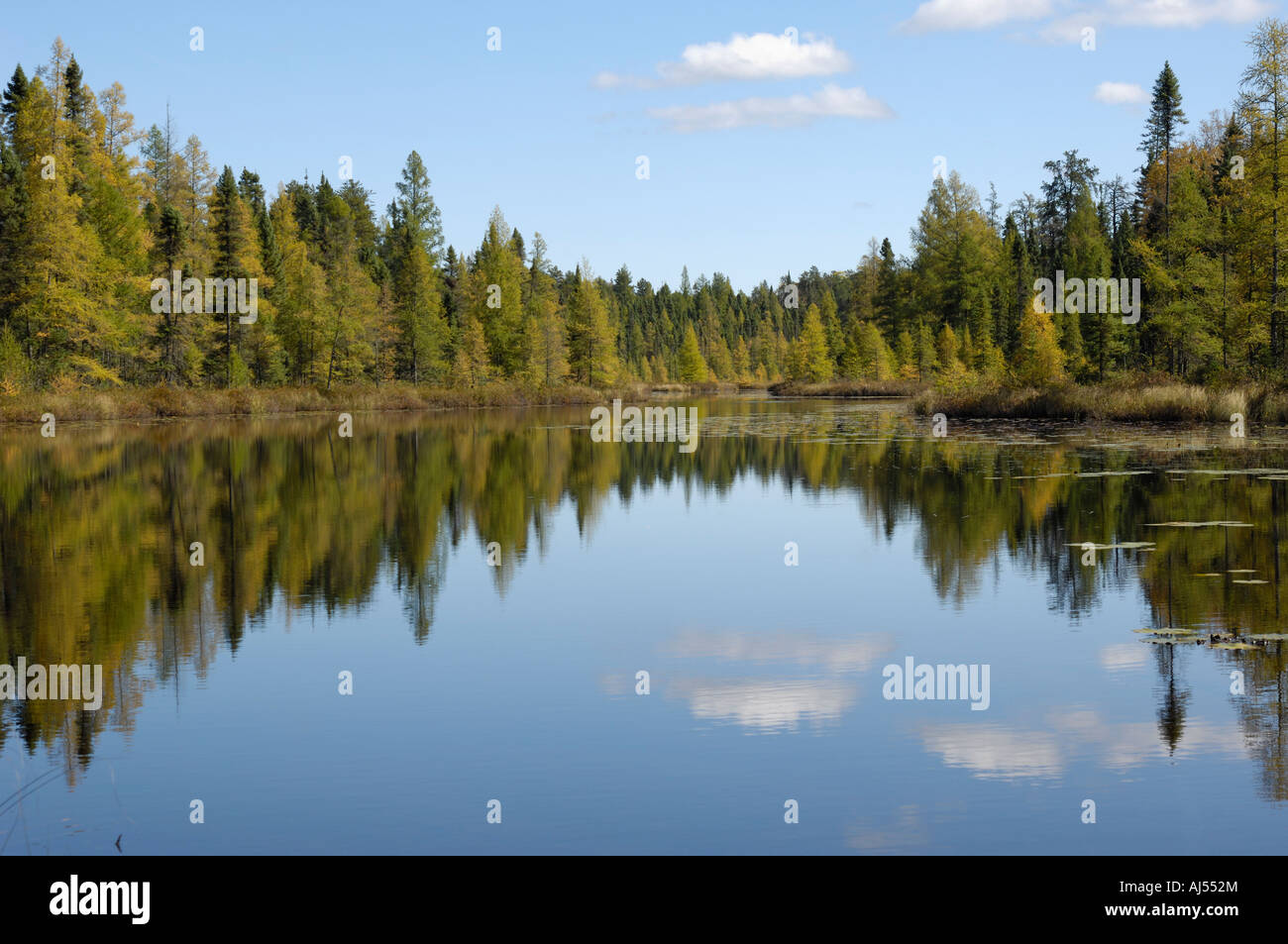 Canoeing on the Louse River, Boundary Waters Canoe Area Wilderness ...
