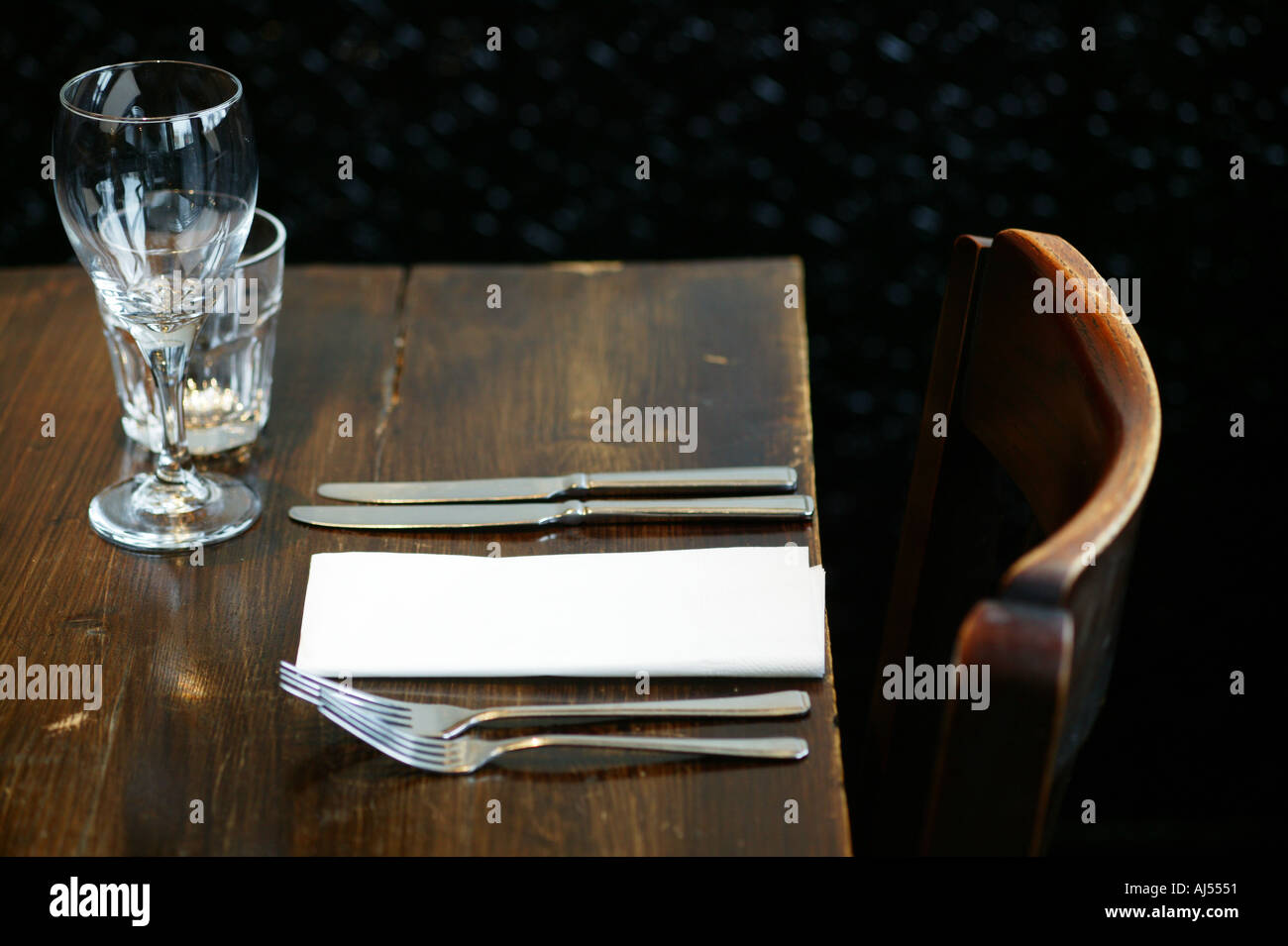 Dining in a restaurant Stock Photo - Alamy