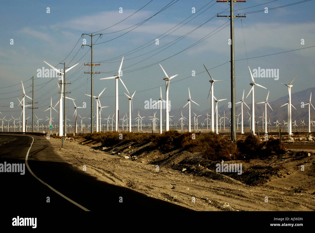 Wind power plant in hi-res stock photography and images - Alamy