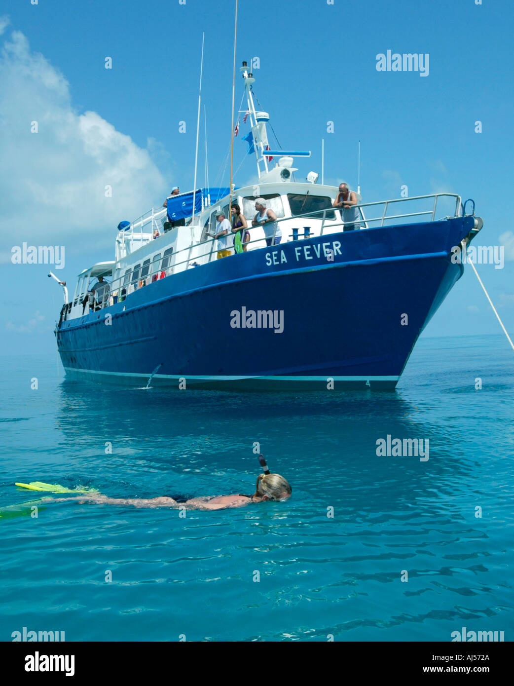 Portrait of MV Sea Fever Stock Photo - Alamy
