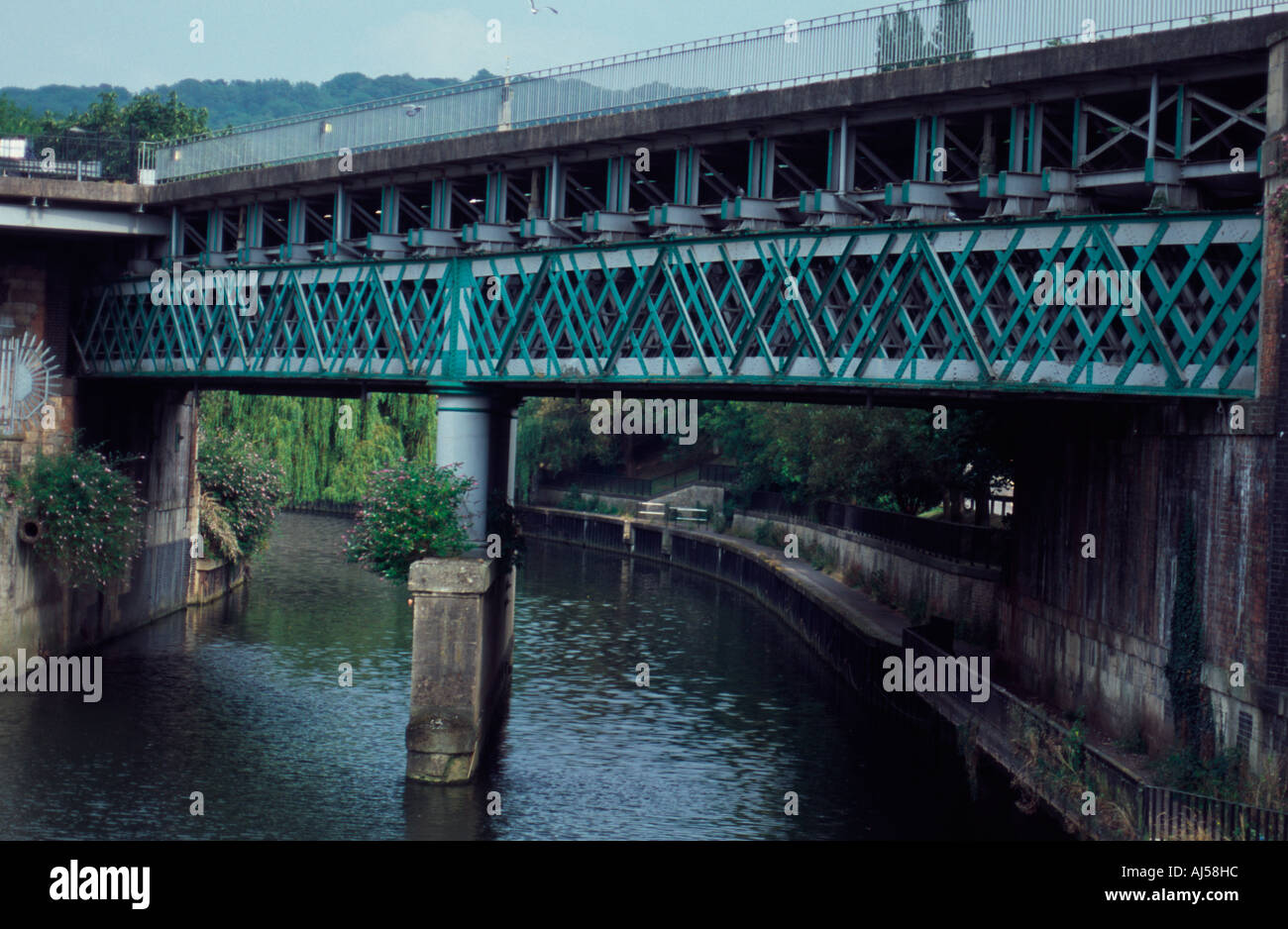 Railway bridge bath hi-res stock photography and images - Alamy