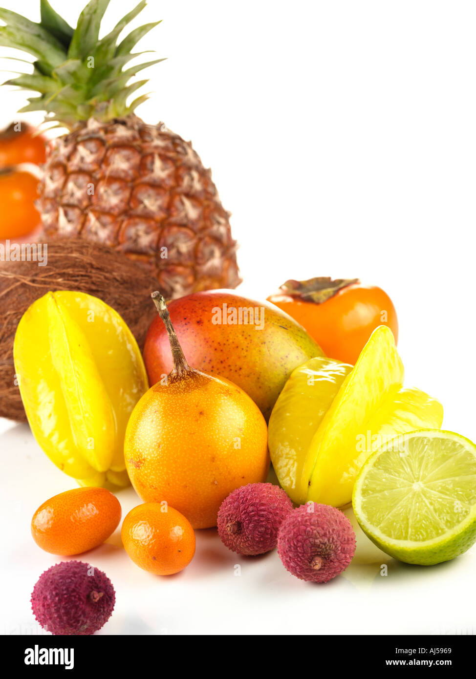 Variety fruit caribbean hi-res stock photography and images - Alamy