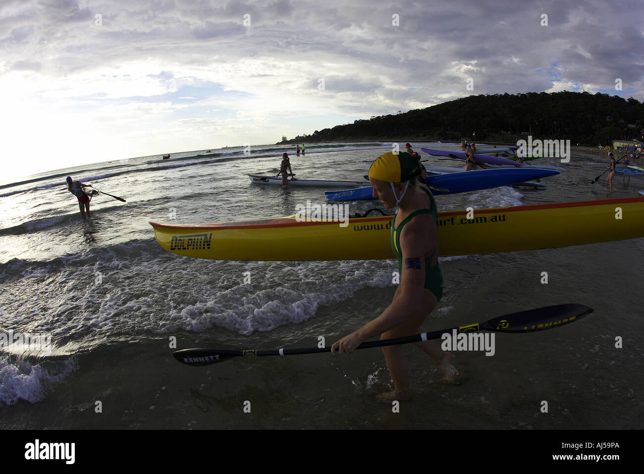 Female surf life saver australia hi-res stock photography and images ...