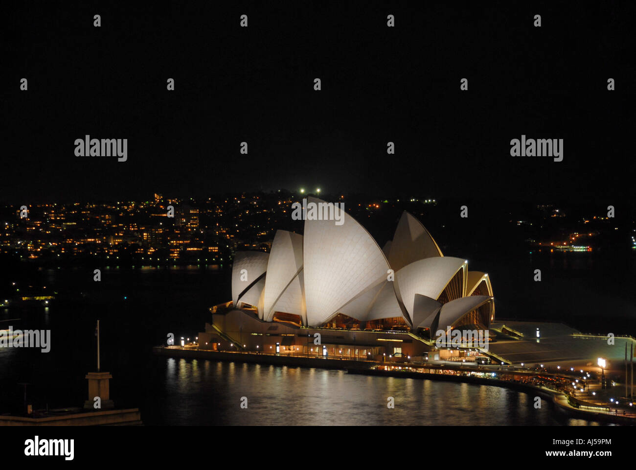 SYDNEY OPERA HOUSE AT NIGHT Stock Photo - Alamy