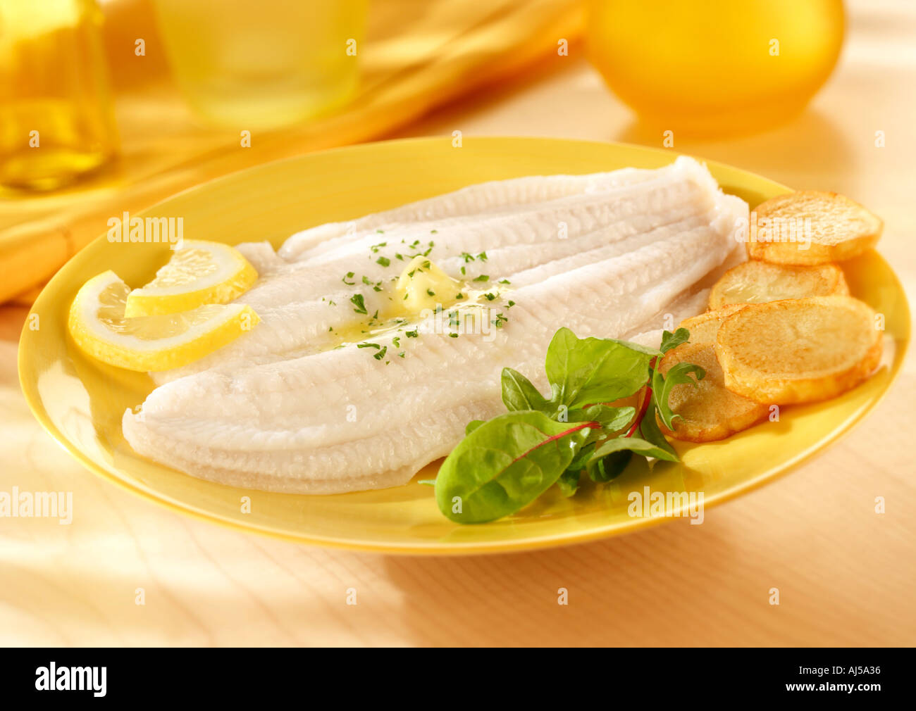 LEMON SOLE FILLET Stock Photo - Alamy