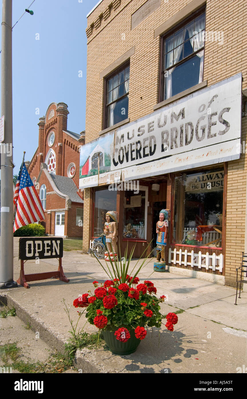 Parke county indiana covered bridges hi-res stock photography and ...