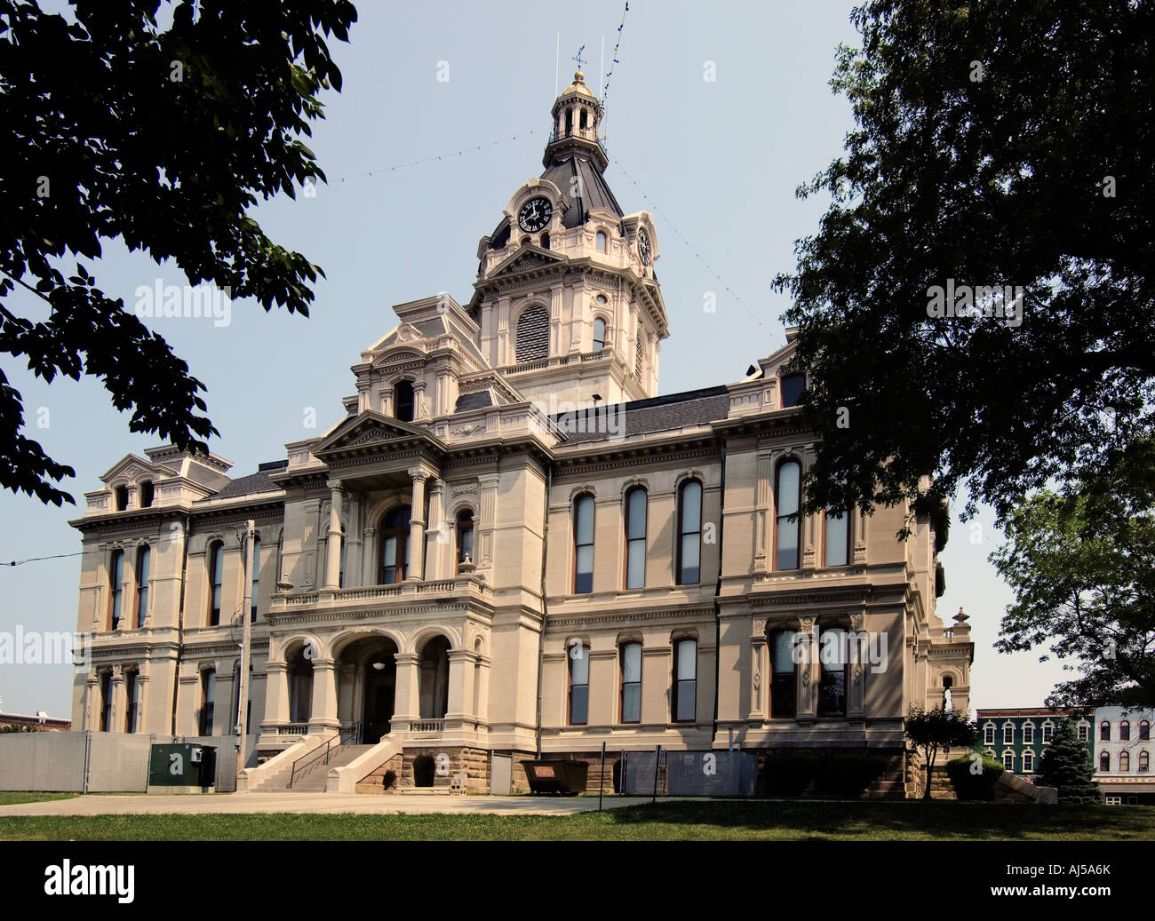 Parke County Courthouse Rockville Indiana Stock Photo - Alamy