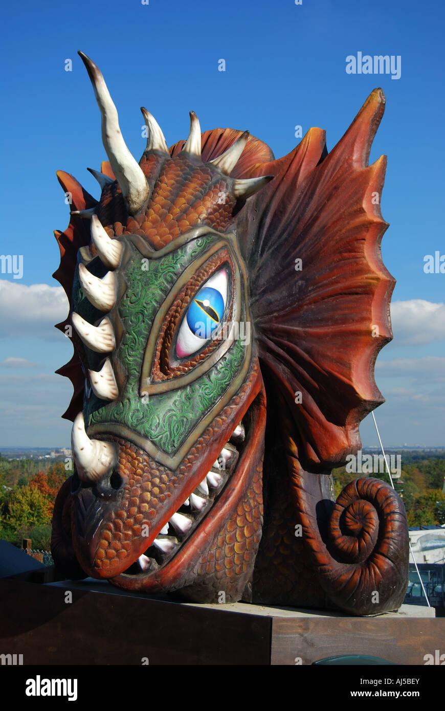 Rides dragon hi-res stock photography and images - Alamy