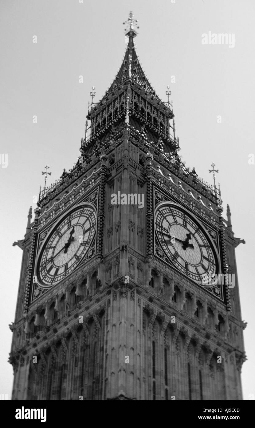 Big ben background Black and White Stock Photos & Images - Alamy