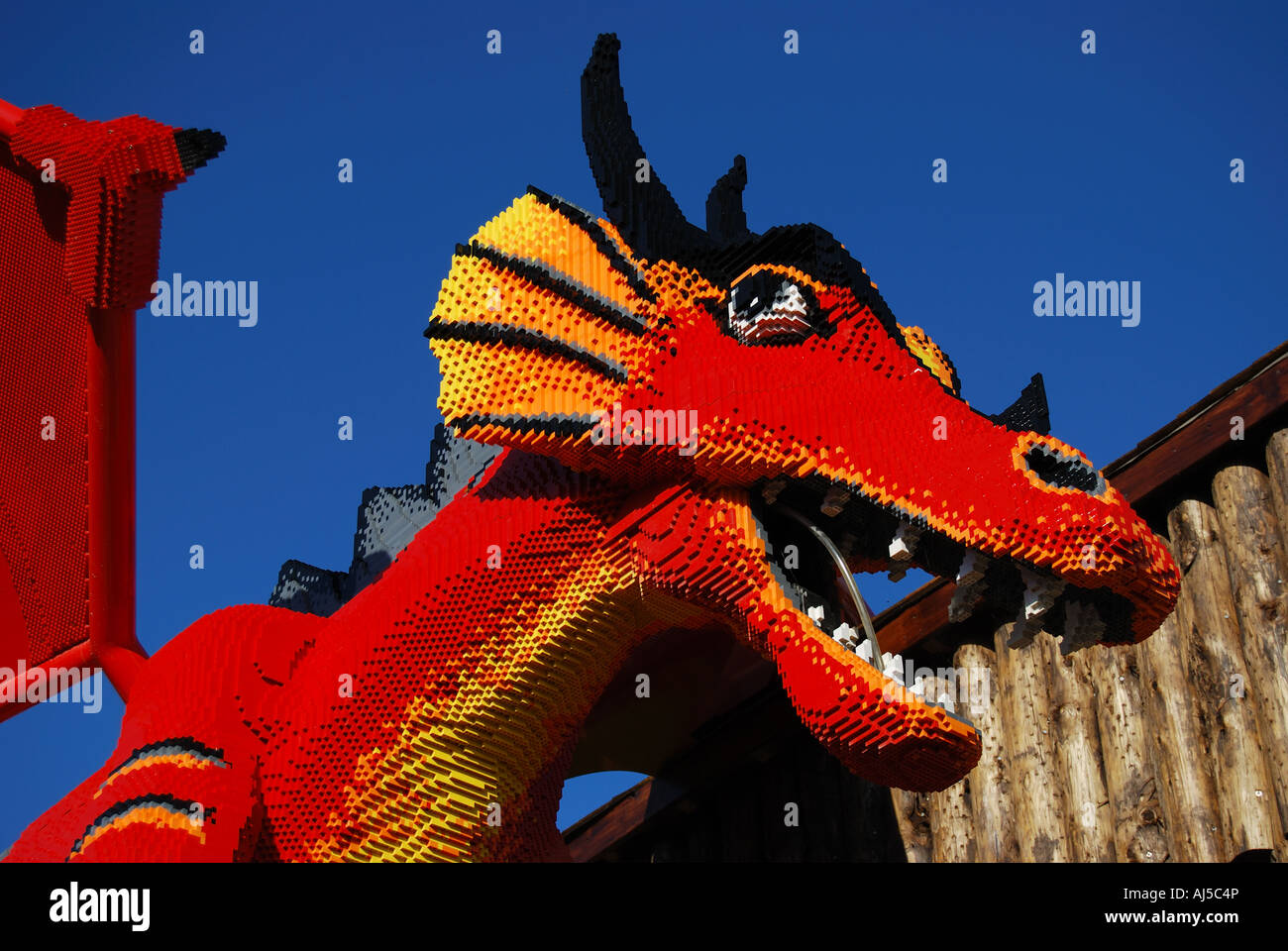 Land of the Vikings Lego dragon character, Legoland Windsor, Windsor ...