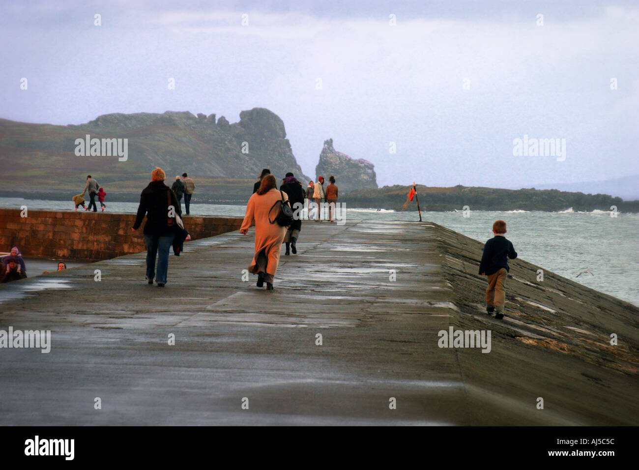 The Promenade Howth Ireland Stock Photo - Alamy