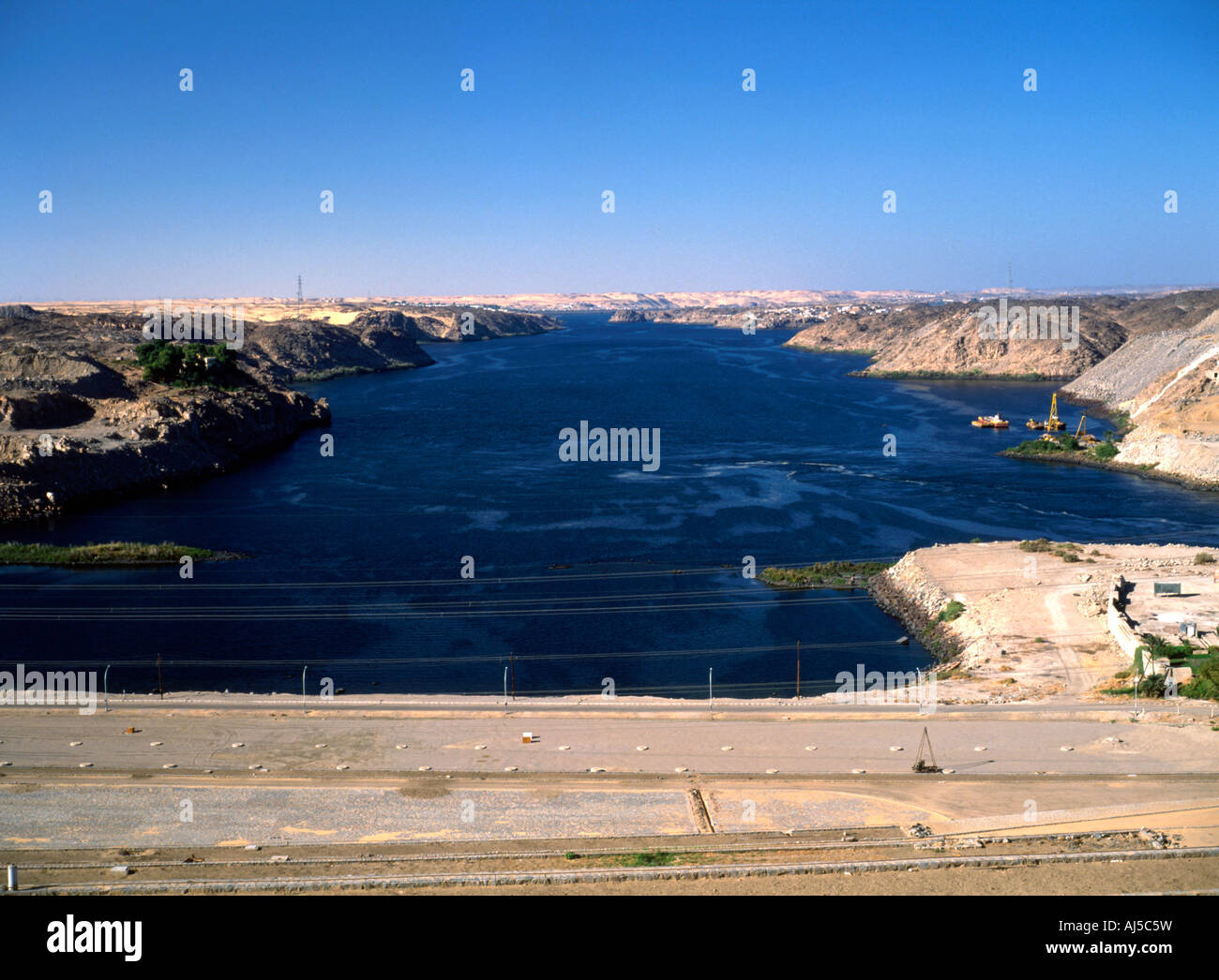 Aswan Dam, Egypt Stock Photo - Alamy