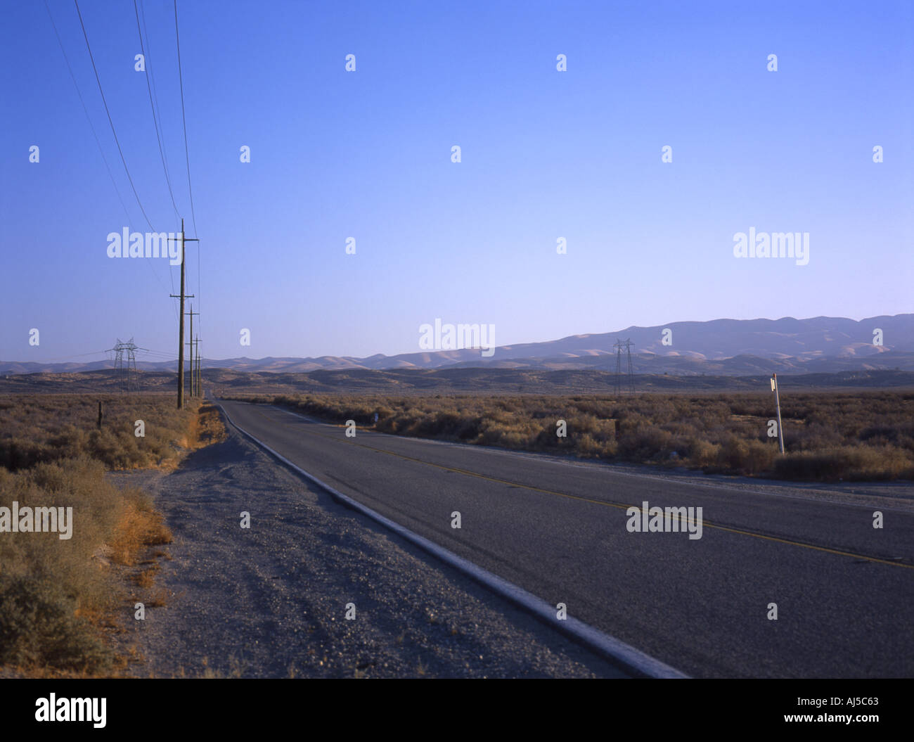 Long highway stretches in hi-res stock photography and images - Alamy