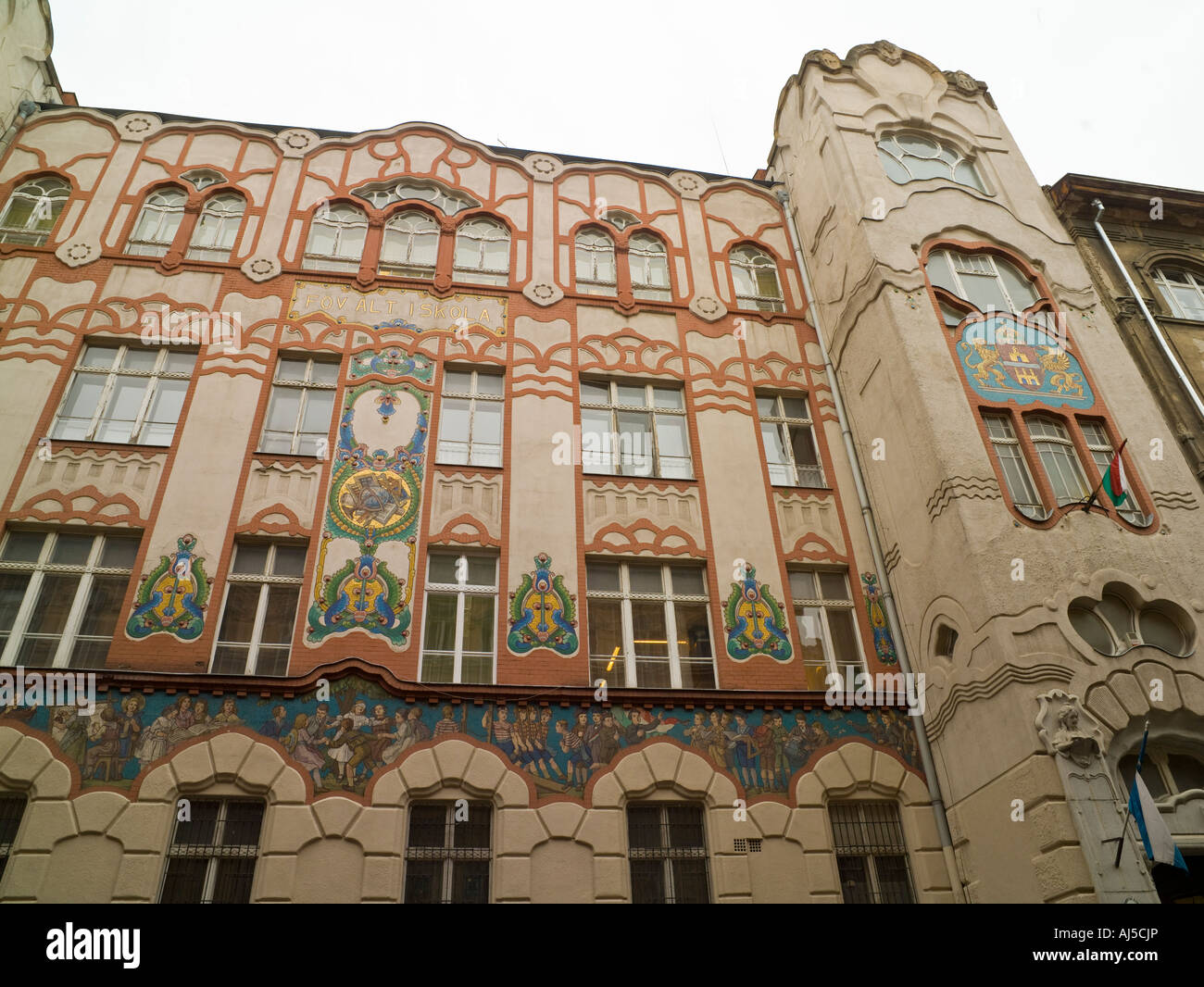 Budapest colourful facade hi-res stock photography and images - Alamy