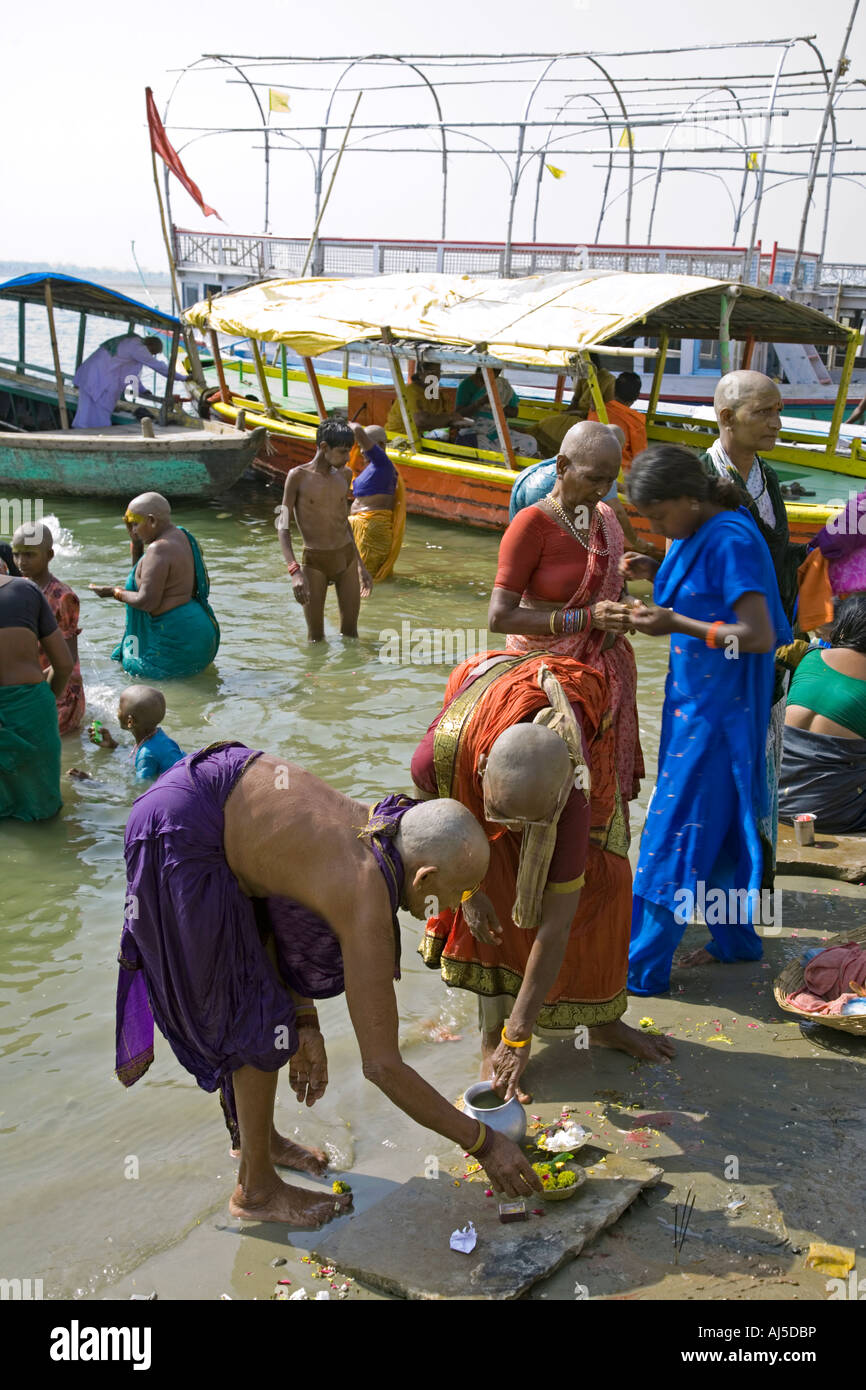 Ritual morning puja ceremony rana hi-res stock photography and images ...