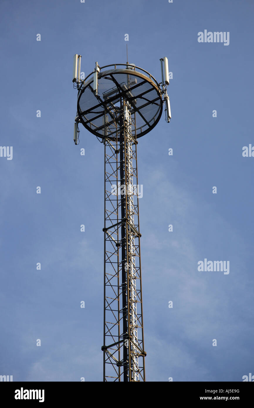 Cell Phone Tower in Germany Stock Photo - Alamy