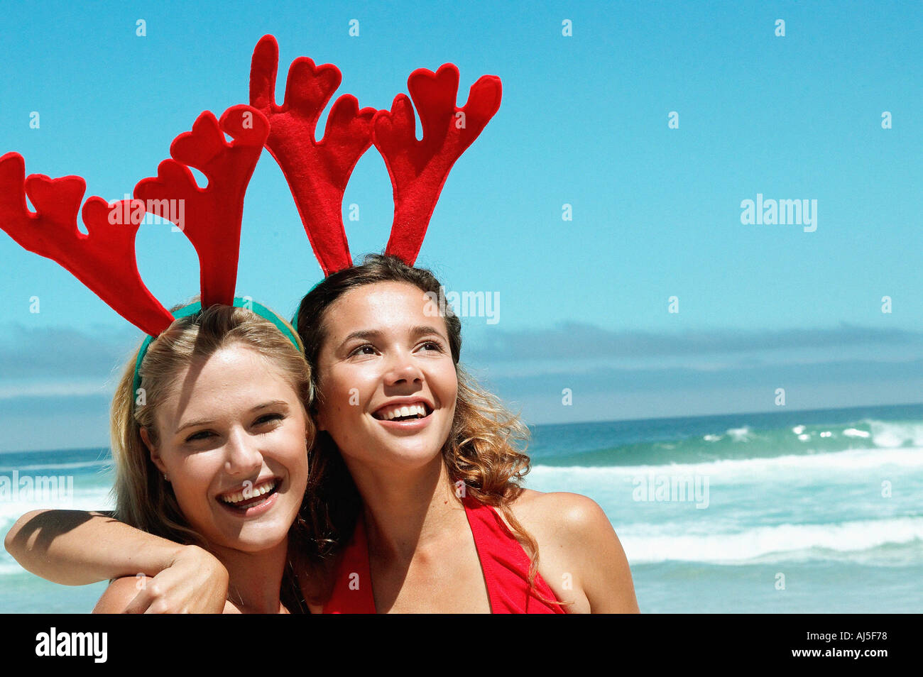Christmas on the beach Stock Photo - Alamy