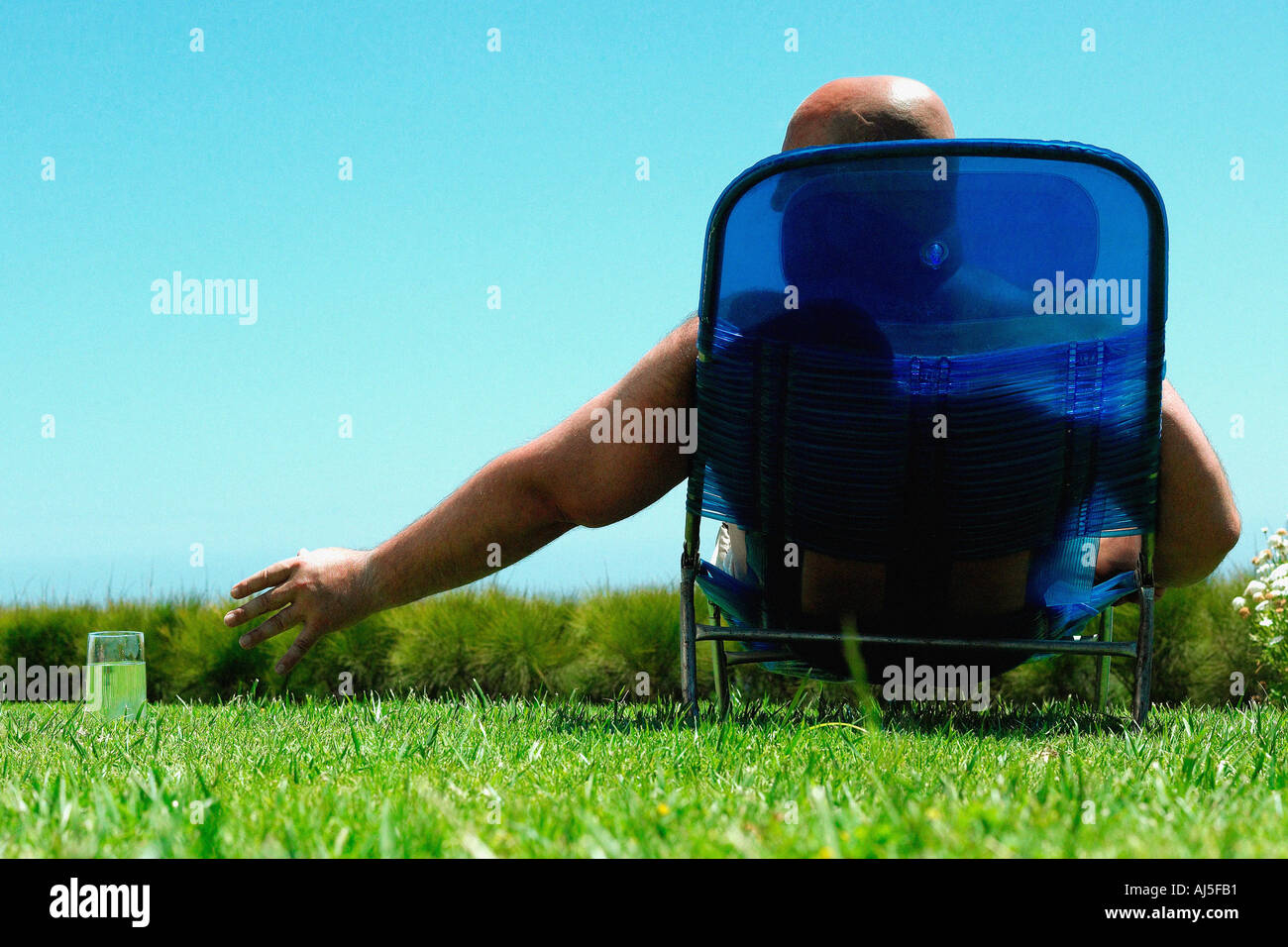 Fat Bald Man High Resolution Stock Photography and Images - Alamy