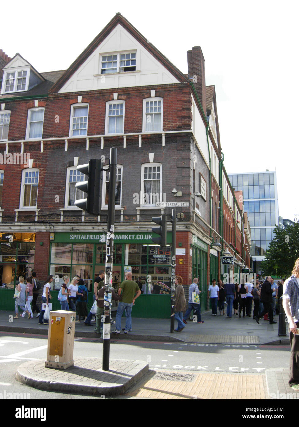 Spittlefields market London England Stock Photo - Alamy