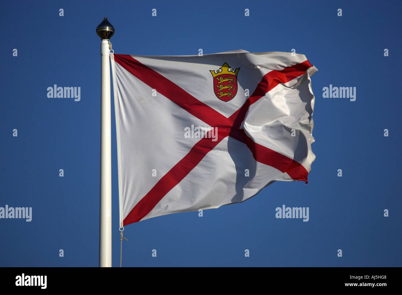 Flag st helier channel islands hi-res stock photography and images - Alamy