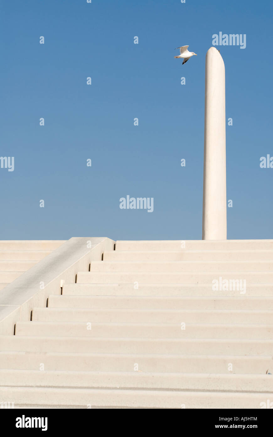 Cleveleys Promenade on the Fylde Coast Stock Photo - Alamy