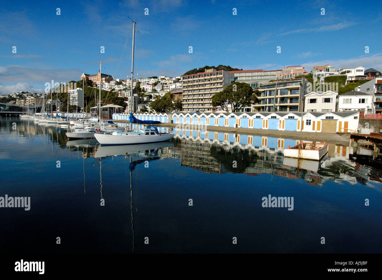 Wellington new zealand overview hi-res stock photography and images - Alamy