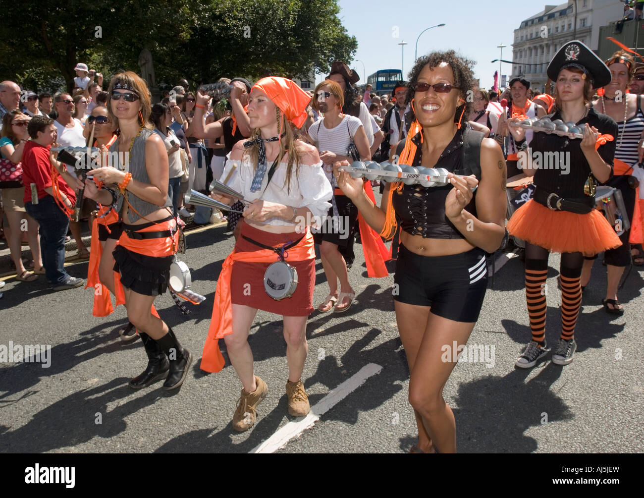 Brighton Pride parade, Brighton, Sussex, England. UK 4th August 2007 ...