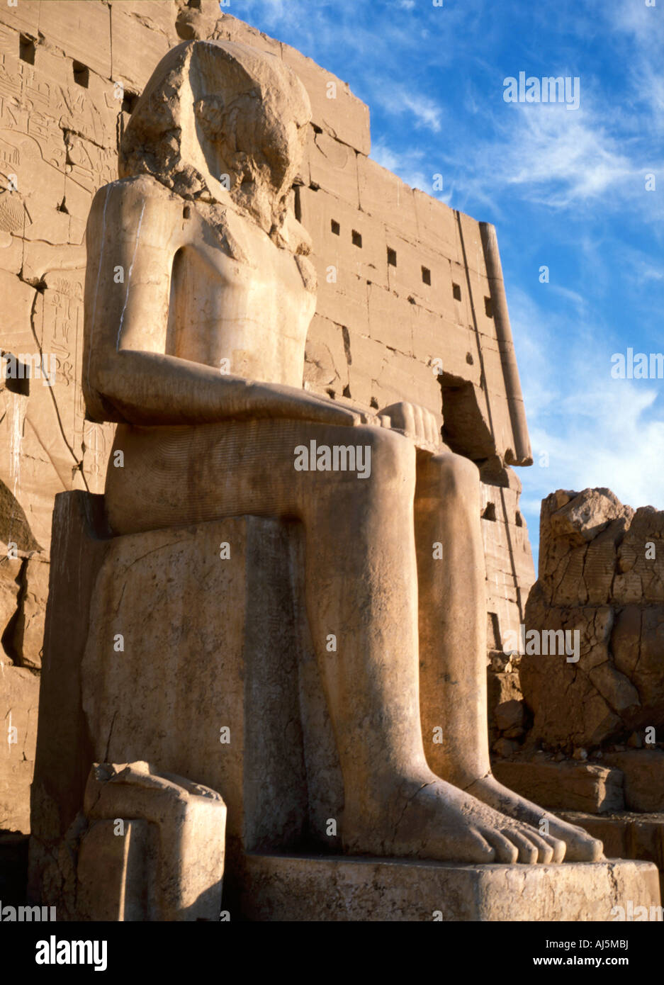 Statue , Luxor Stock Photo - Alamy