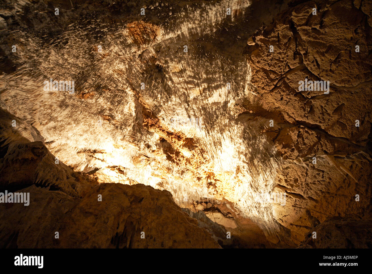 Stalagtites in Chifley Cave at Jenolan Caves in Blue Mountains New ...