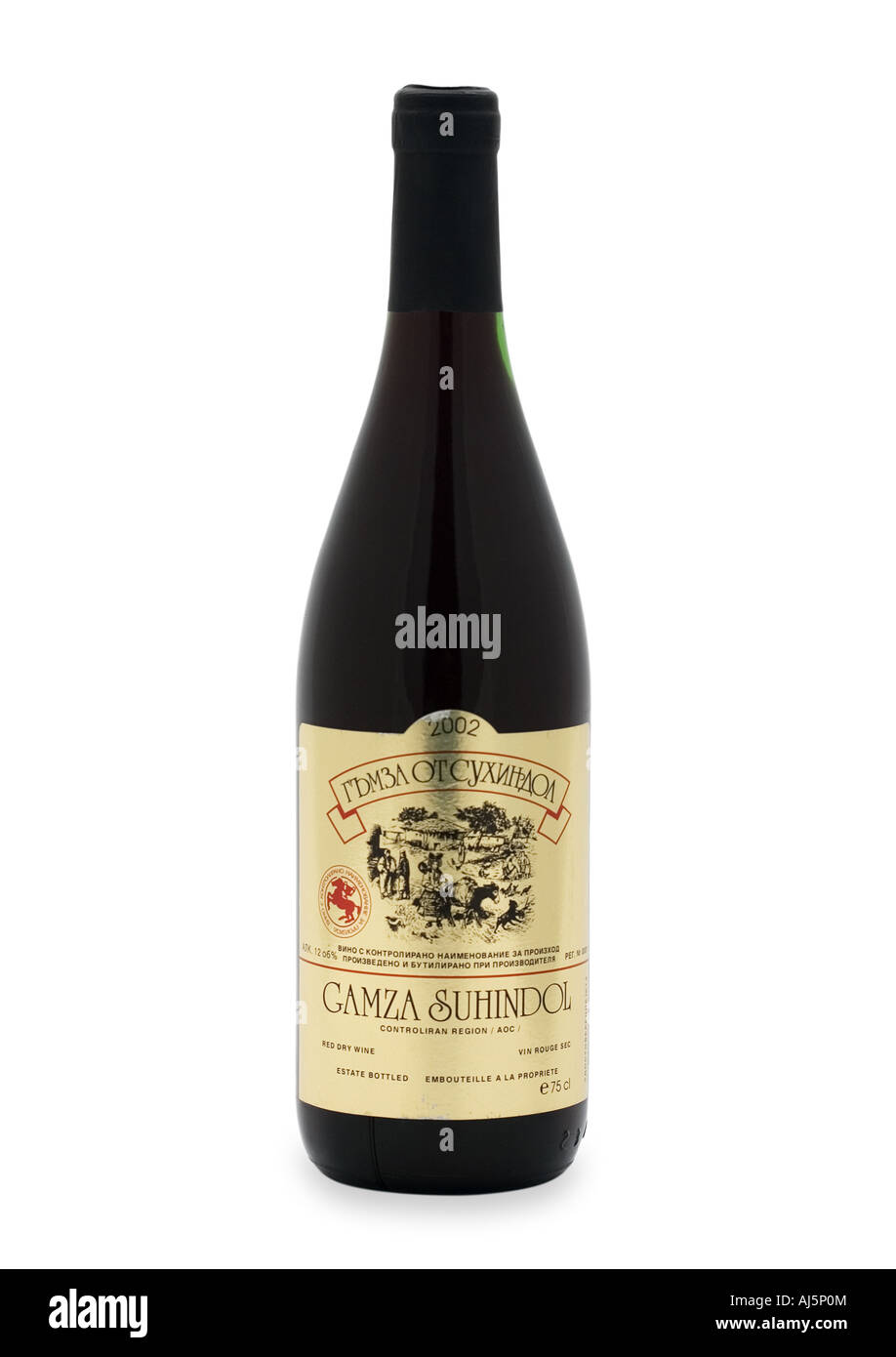 Gamza Suhindol wine Stock Photo - Alamy