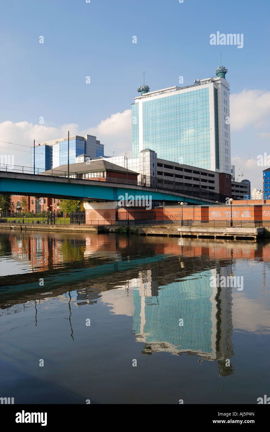 Exchange Quay business and office complex beside the Manchester Ship ...