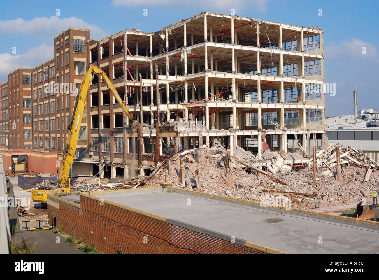 Old Mill building in Old Trafford industrial area of West Manchester in ...