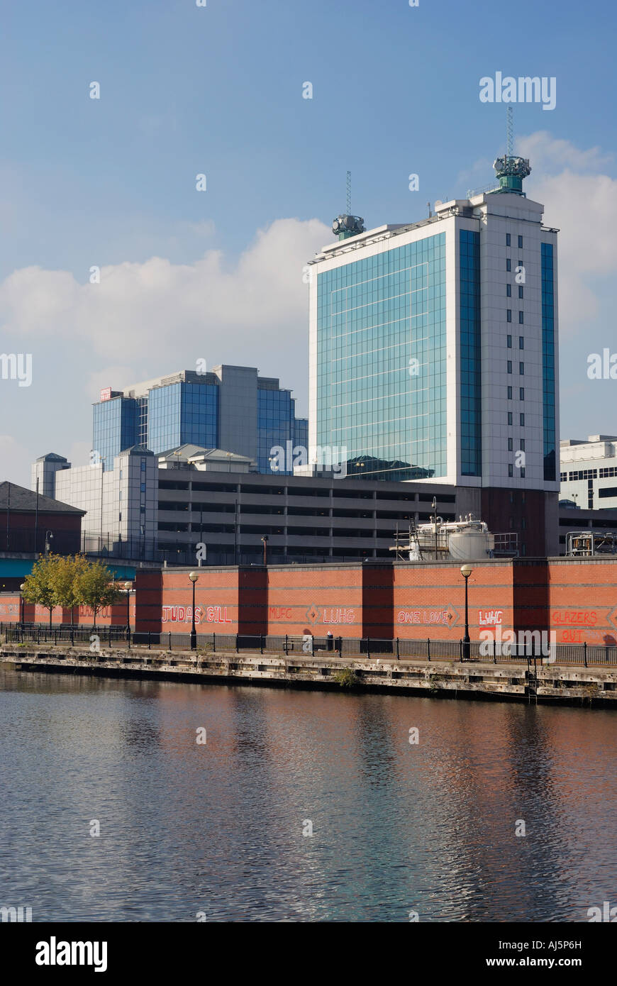 Exchange Quay business and office complex beside the Manchester Ship ...