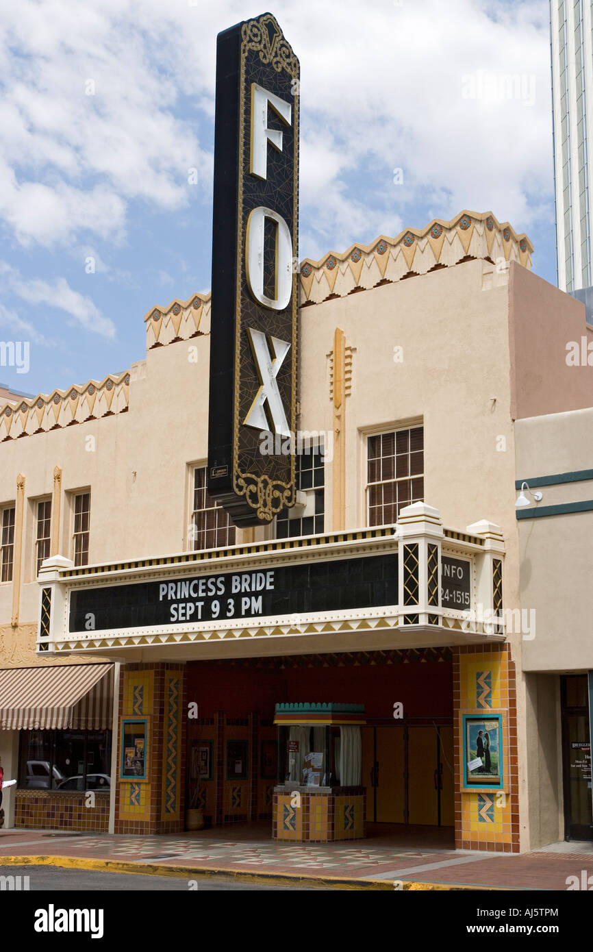 Fox Theatre Downtown Tucson Arizona Stock Photo - Alamy