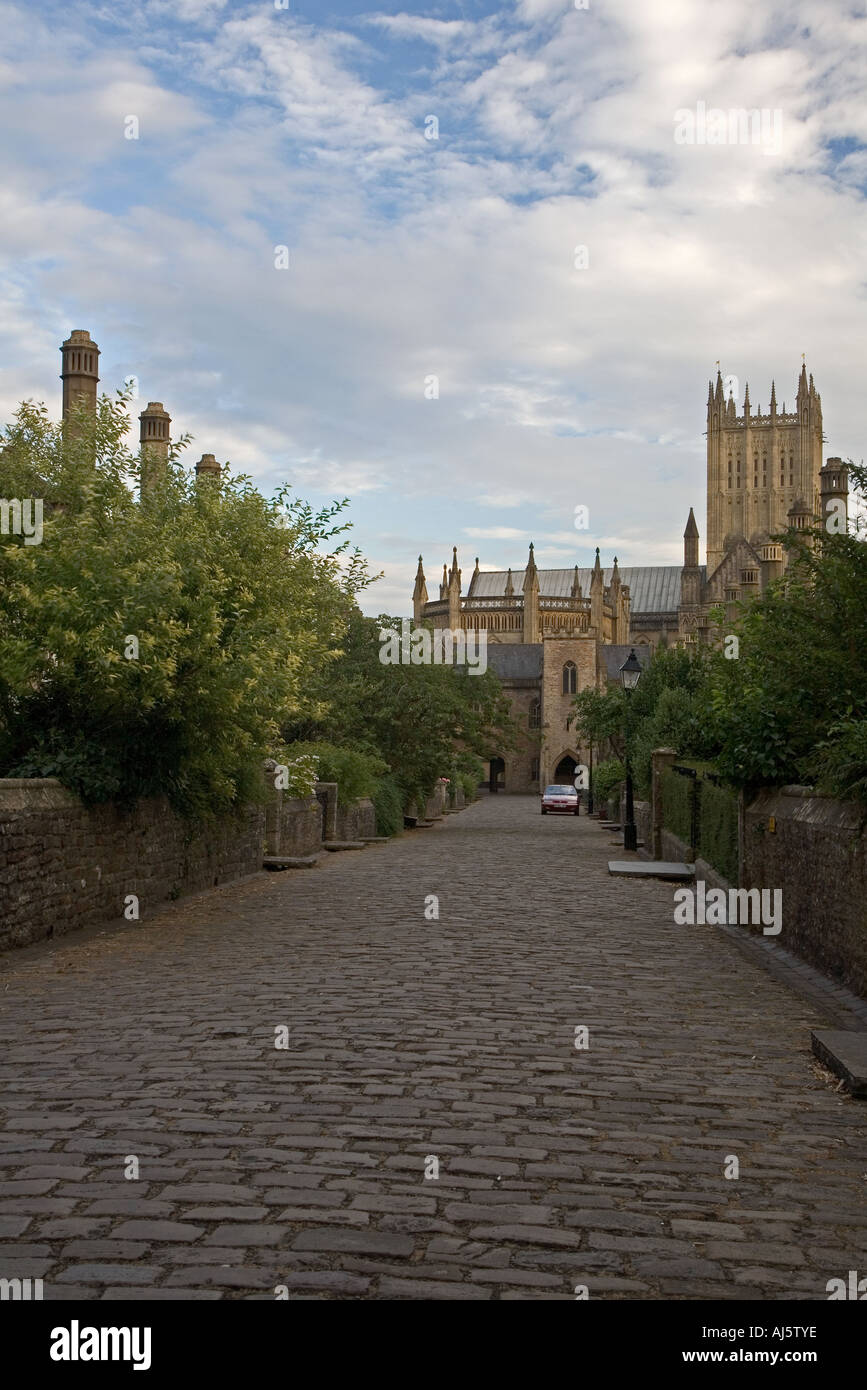 Wells cathedral close hi-res stock photography and images - Alamy