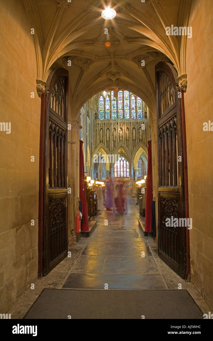 Wells Cathedral interior, Somerset Stock Photo - Alamy