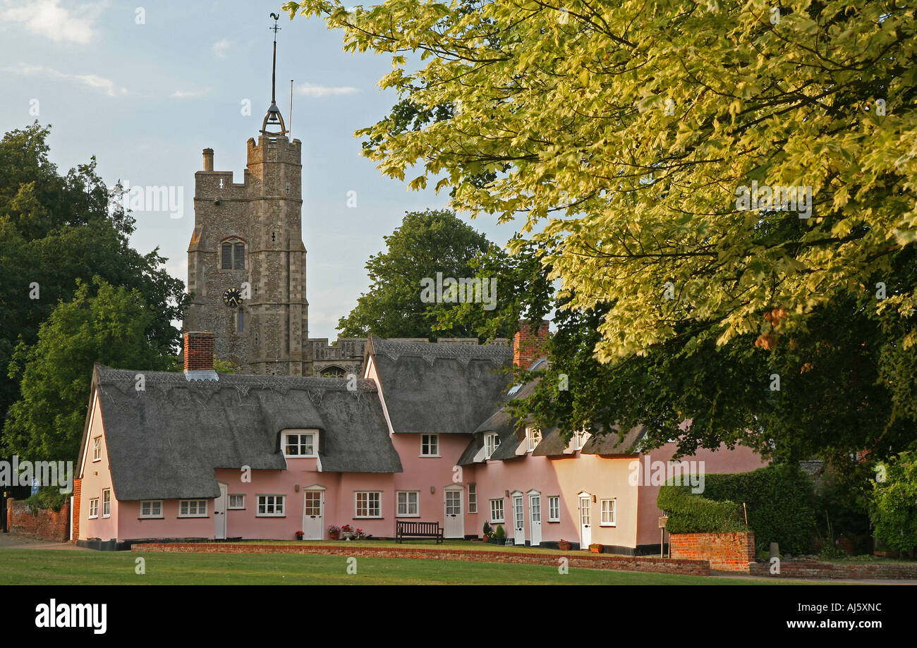 Cavendish village scene hi-res stock photography and images - Alamy