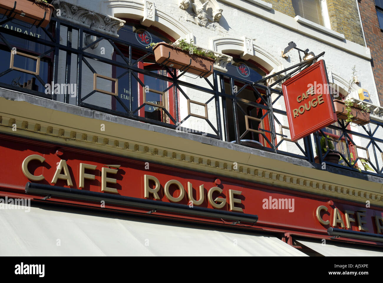 Cafe Rouge in Hampstead London Stock Photo - Alamy