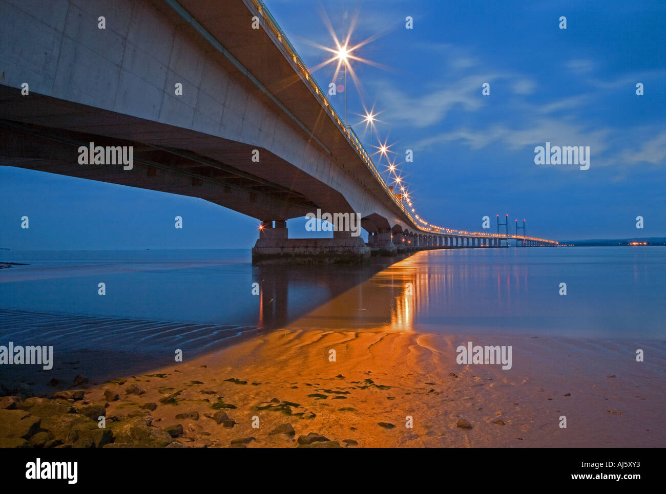 Concrete second severn bridge hi-res stock photography and images - Alamy