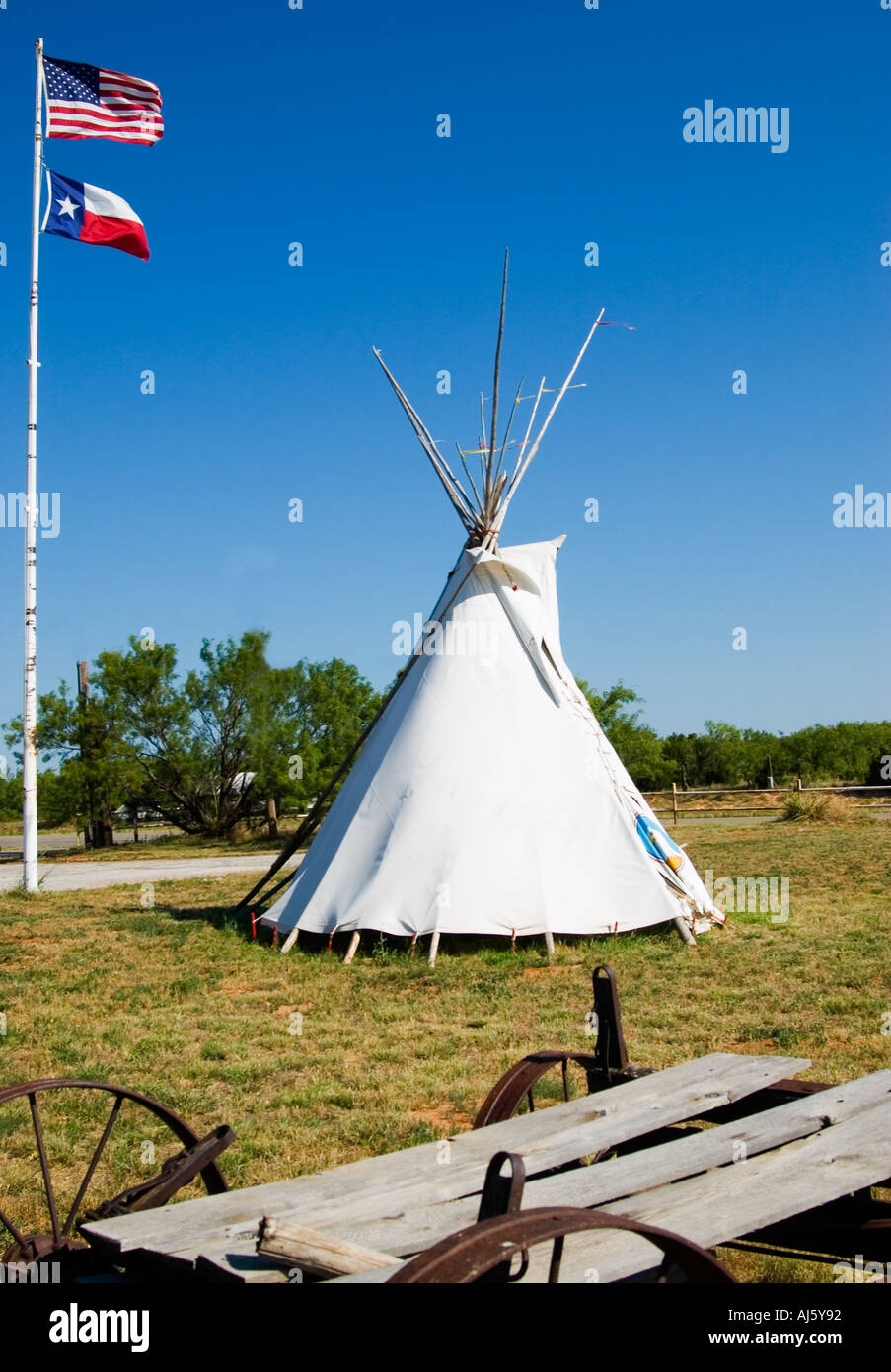 The Trading Post at Palo Duro Canyon State Park, Texas, USA Stock Photo ...
