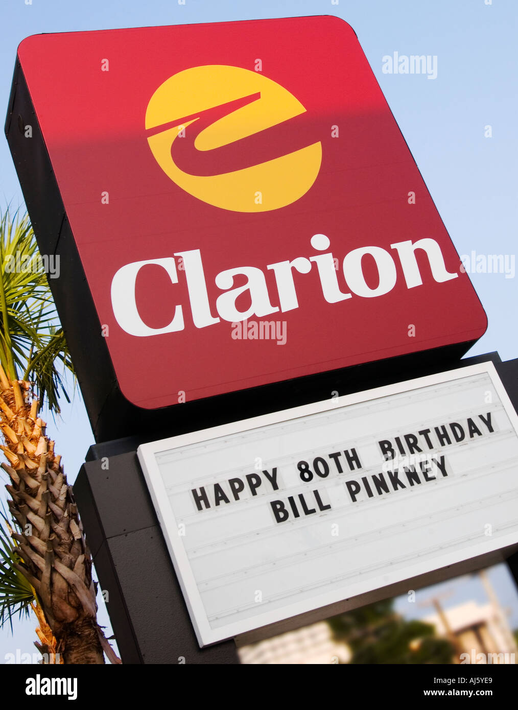 Clarion sign Bill Pinkney 80th Birthday Columbia South Carolina USA ...