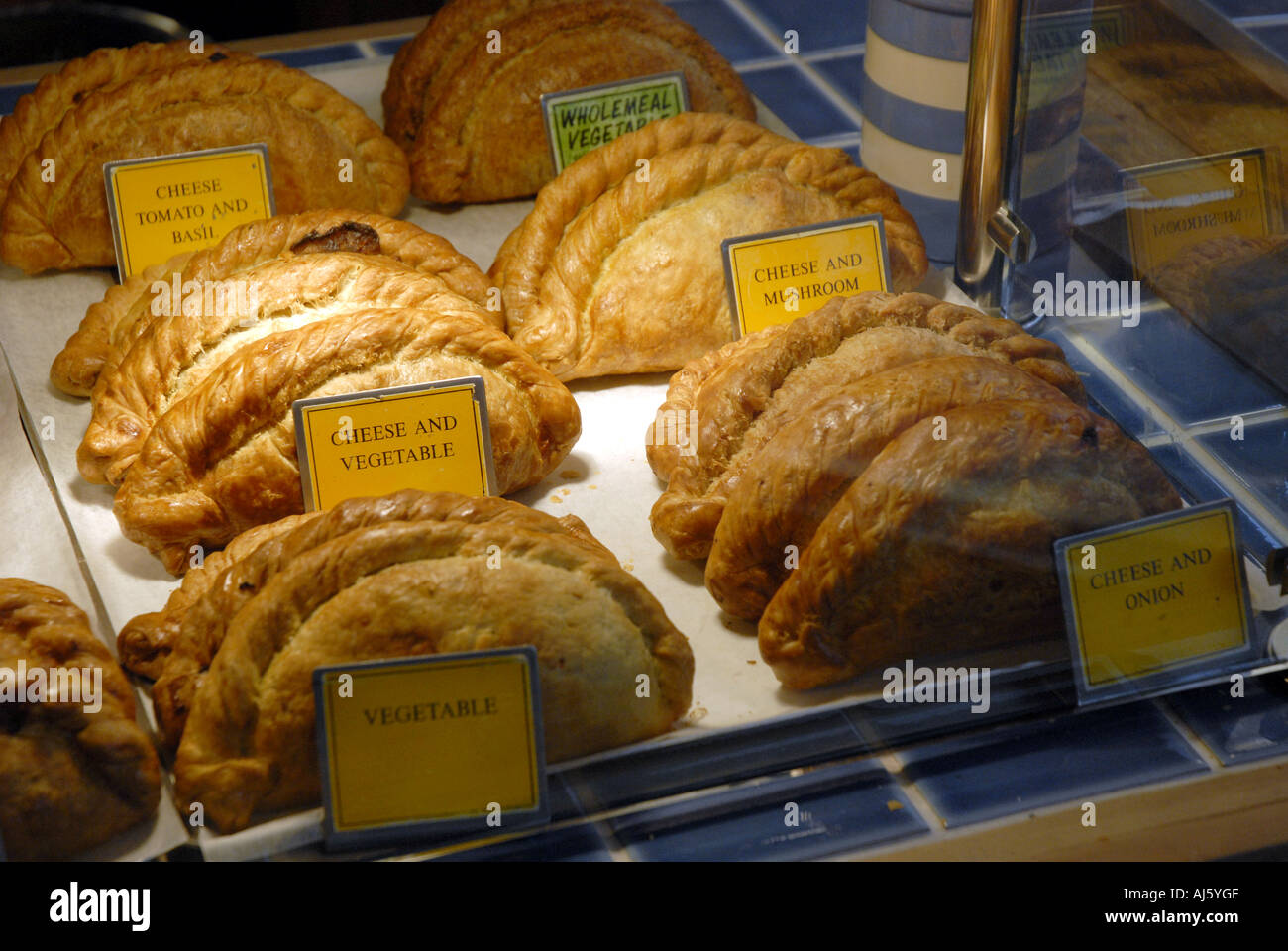 West Cornwall Pasty shop in Winchester Hampshire Stock Photo - Alamy