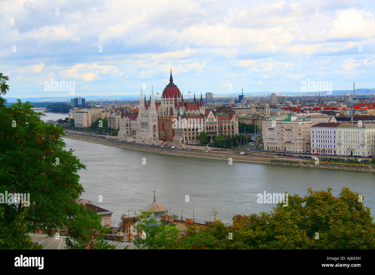 Parliament of Hungary Budapest Autumn Stock Photo - Alamy