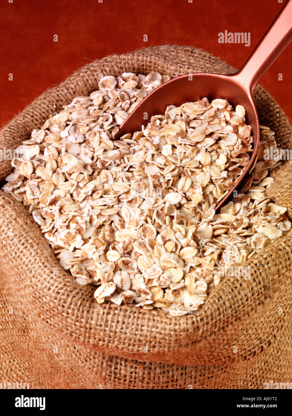 SACK OF OATS Stock Photo - Alamy