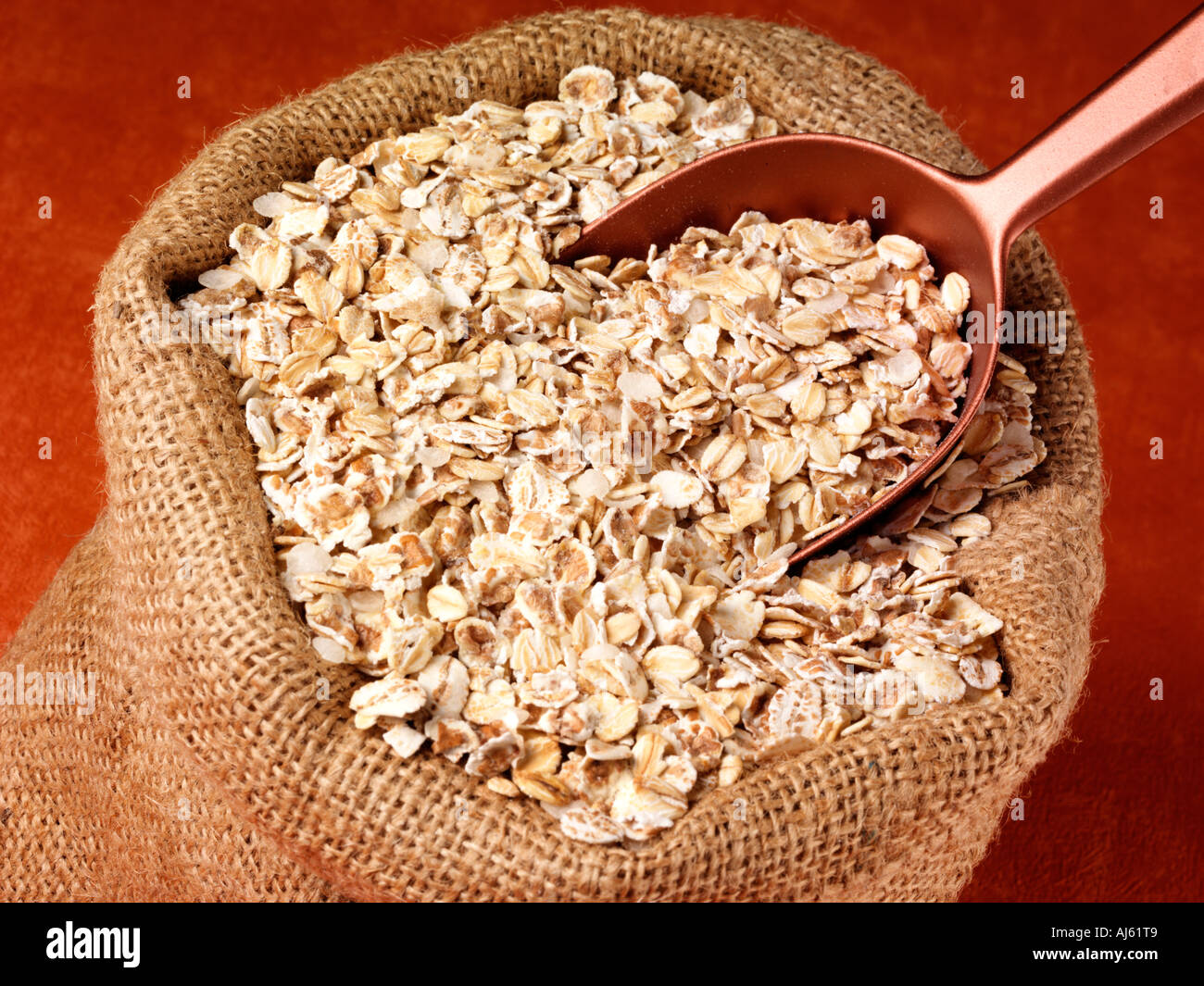 SACK OF OATS Stock Photo - Alamy