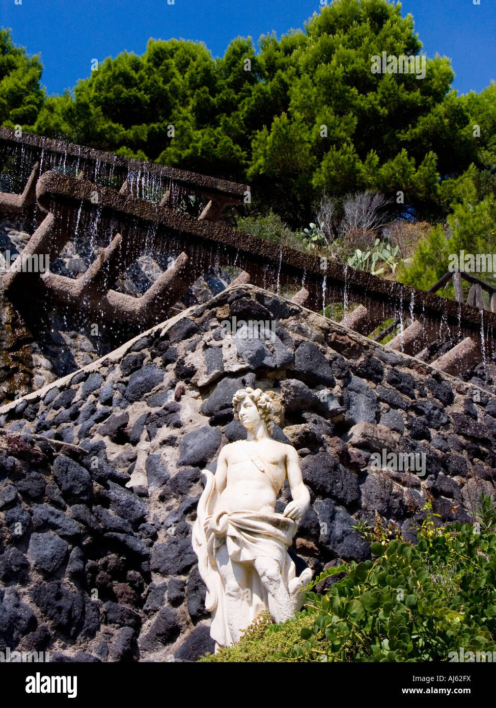 aphrodite thermal baths, Ischia, Italy Stock Photo - Alamy