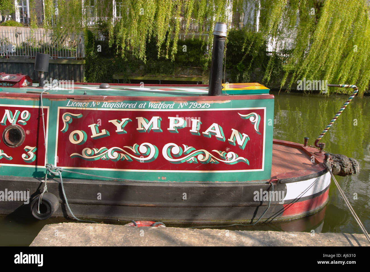 Steam narrowboat hi-res stock photography and images - Alamy