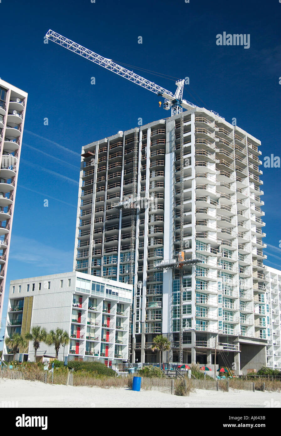 New hotel construction underway along the Grand Strand in Myrtle Beach ...