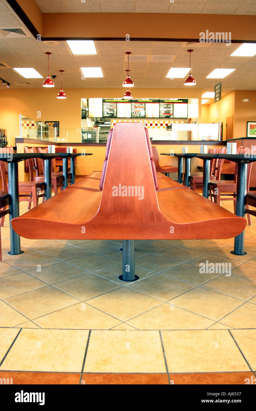 Fast food restaurant interior chair hi-res stock photography and images ...