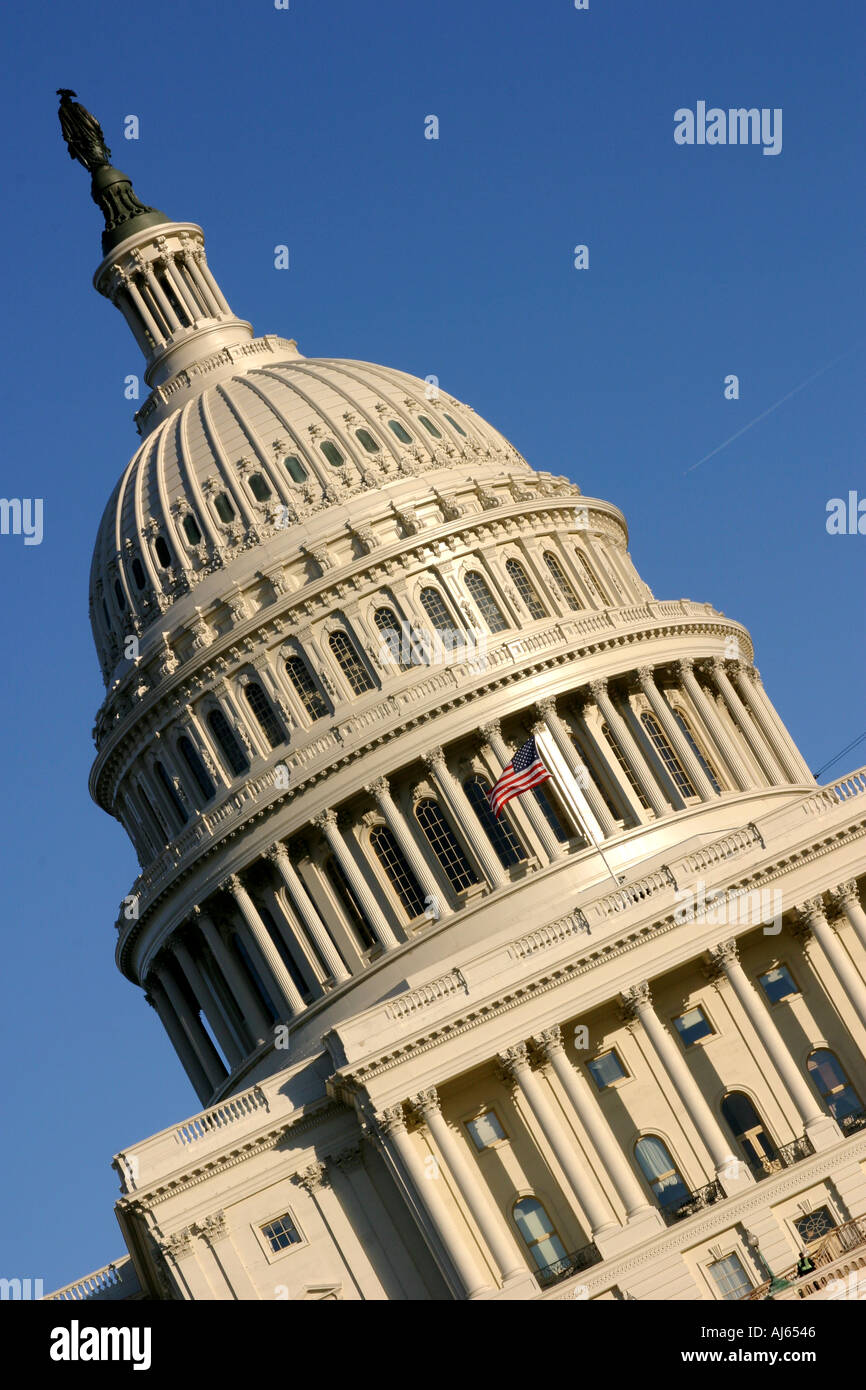 The capitol building as a symbol of power and authority hi-res stock ...